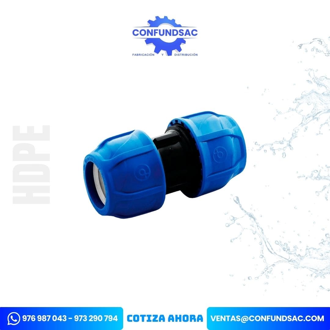 Enlace Recto HDPE – Confundsac